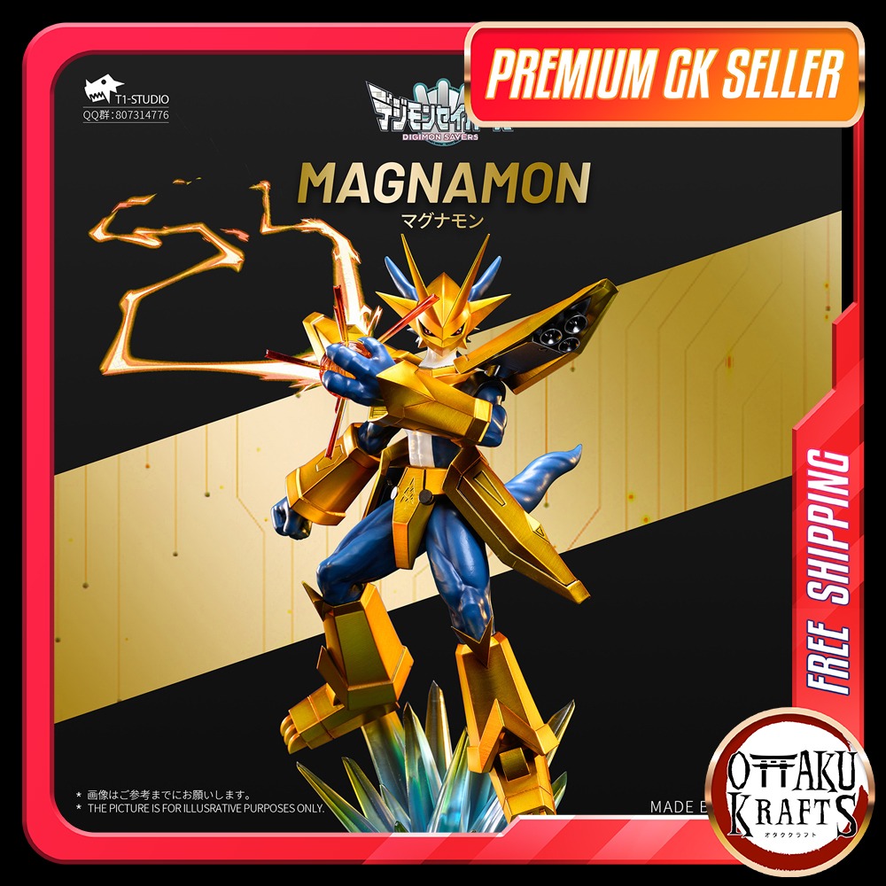 Digimon | Magnamon | T1 Studio | 【FREE Shipping - PO】GK Figurine | GK ...