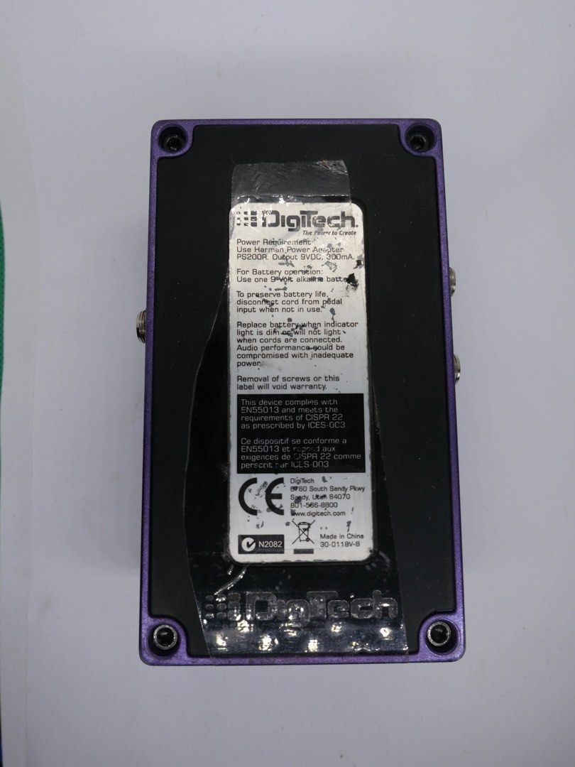 Digitech Turbo Flanger Stereo Pedal, Hobbies & Toys, Music & Media ...