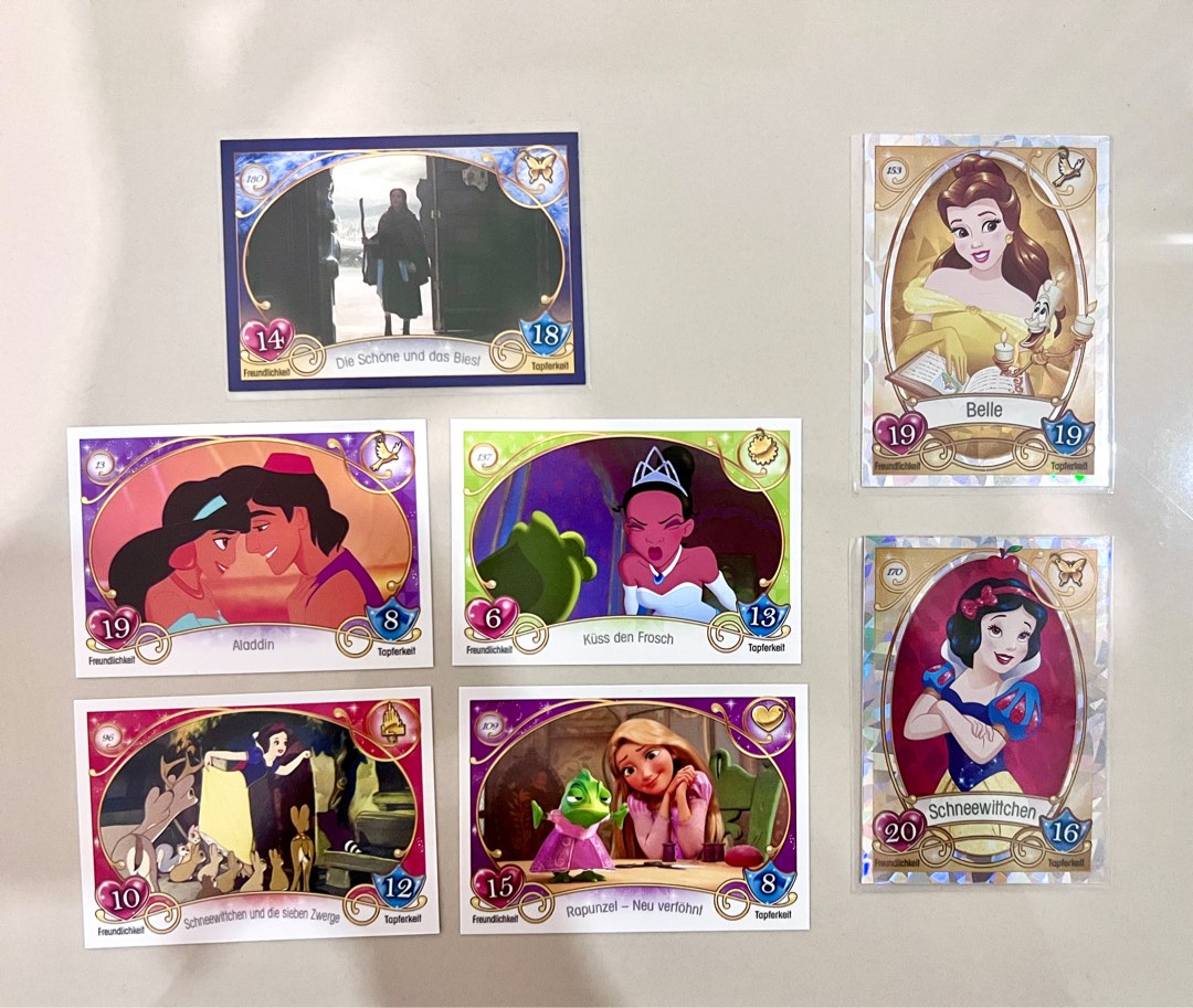 Disney Princess Collectible Cards, Hobbies & Toys, Toys & Games on ...