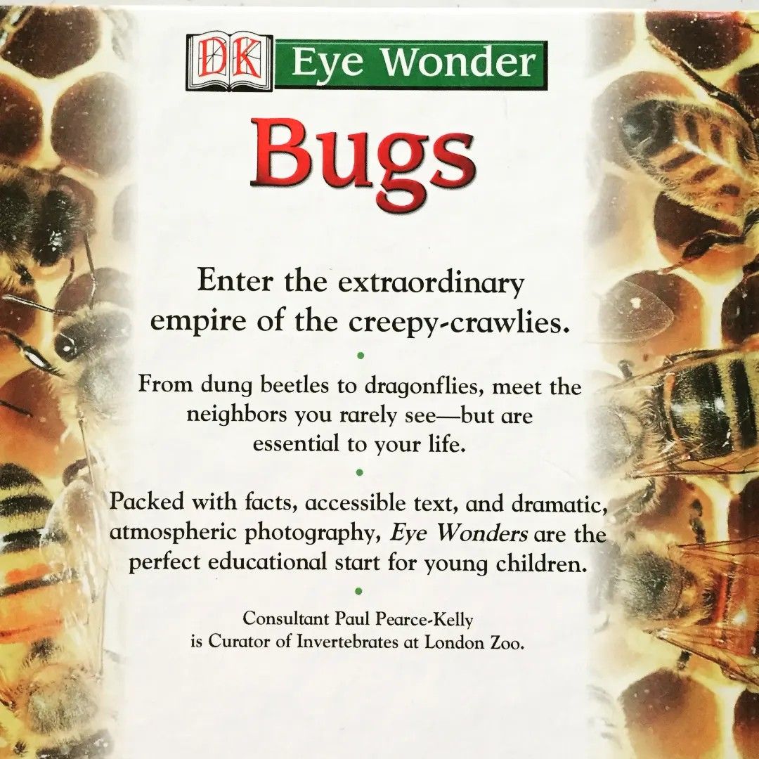 DK Eye Wonder: Bugs, Hobbies & Toys, Books & Magazines, Children's Books on Carousell