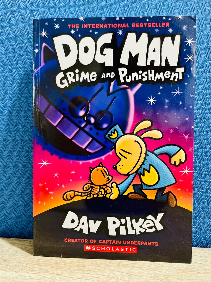 Dog Man Book - A Graphic Novel, Dog Man Book by Dav Pilkey, Hobbies ...