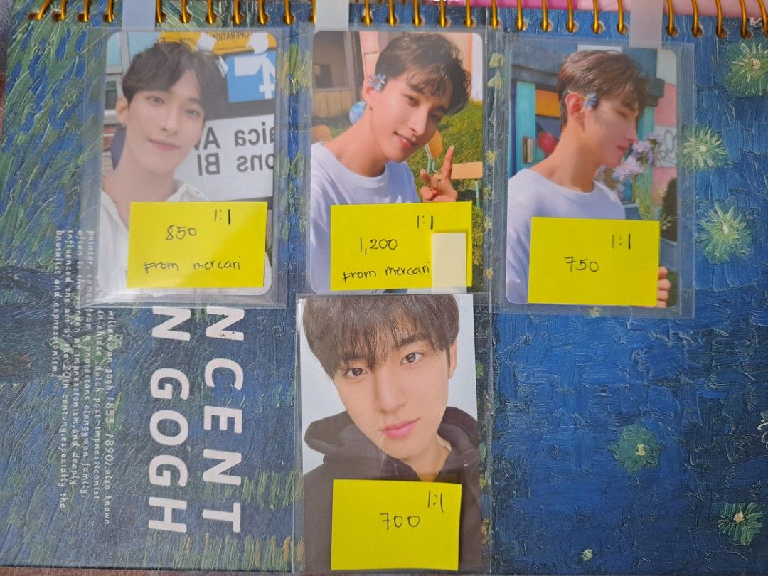 Dokyeom Sector17 and Your Choice Fansign Yizhiyu Photocards and Mingyu ...