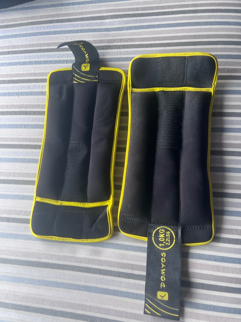 Domyos Ankle Weights 1KG, Sports Equipment, Exercise & Fitness, Weights ...
