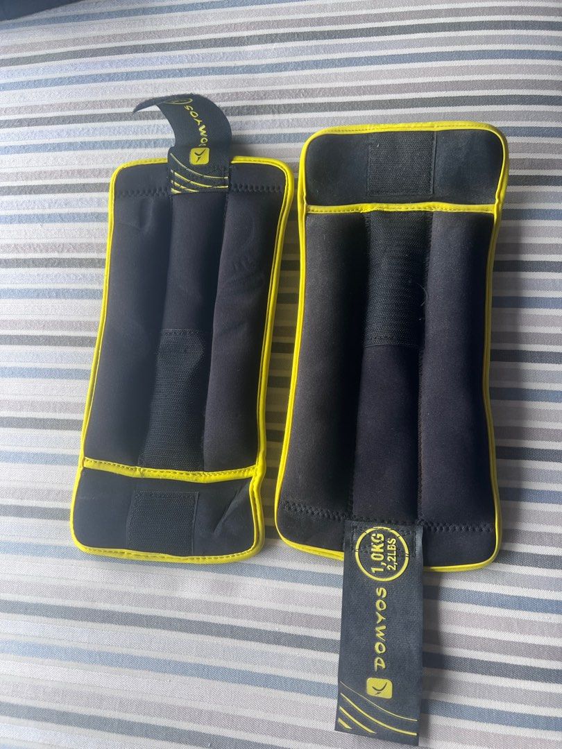 Domyos Ankle Weights 1KG, Sports Equipment, Exercise & Fitness, Weights ...