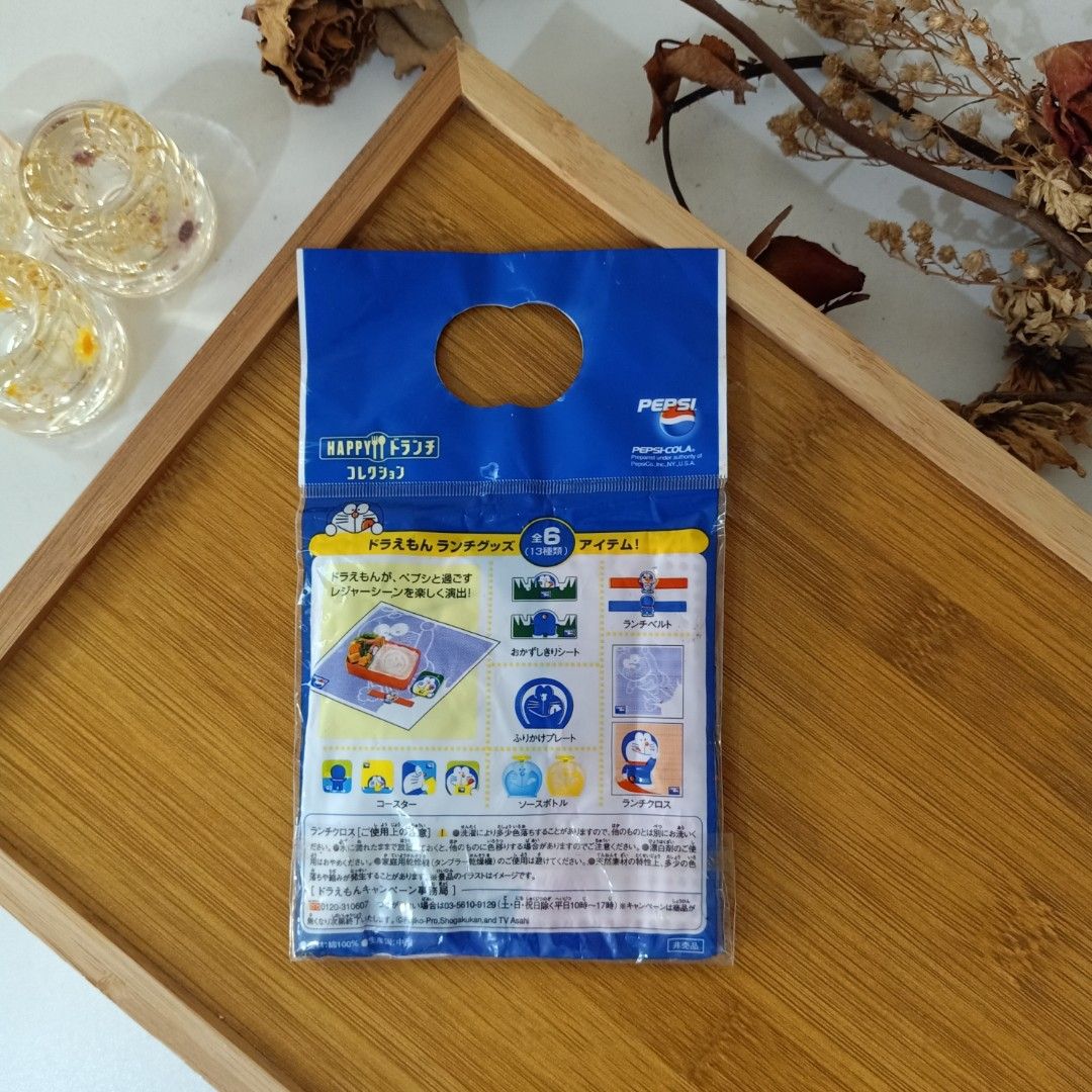 Doraemon Lunch Cloth, Men's Fashion, Watches & Accessories ...