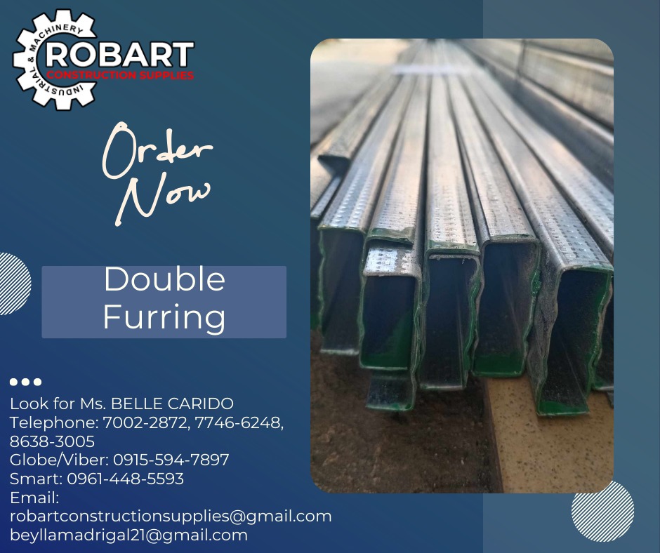 Double Furring, Commercial & Industrial, Construction Tools & Equipment ...