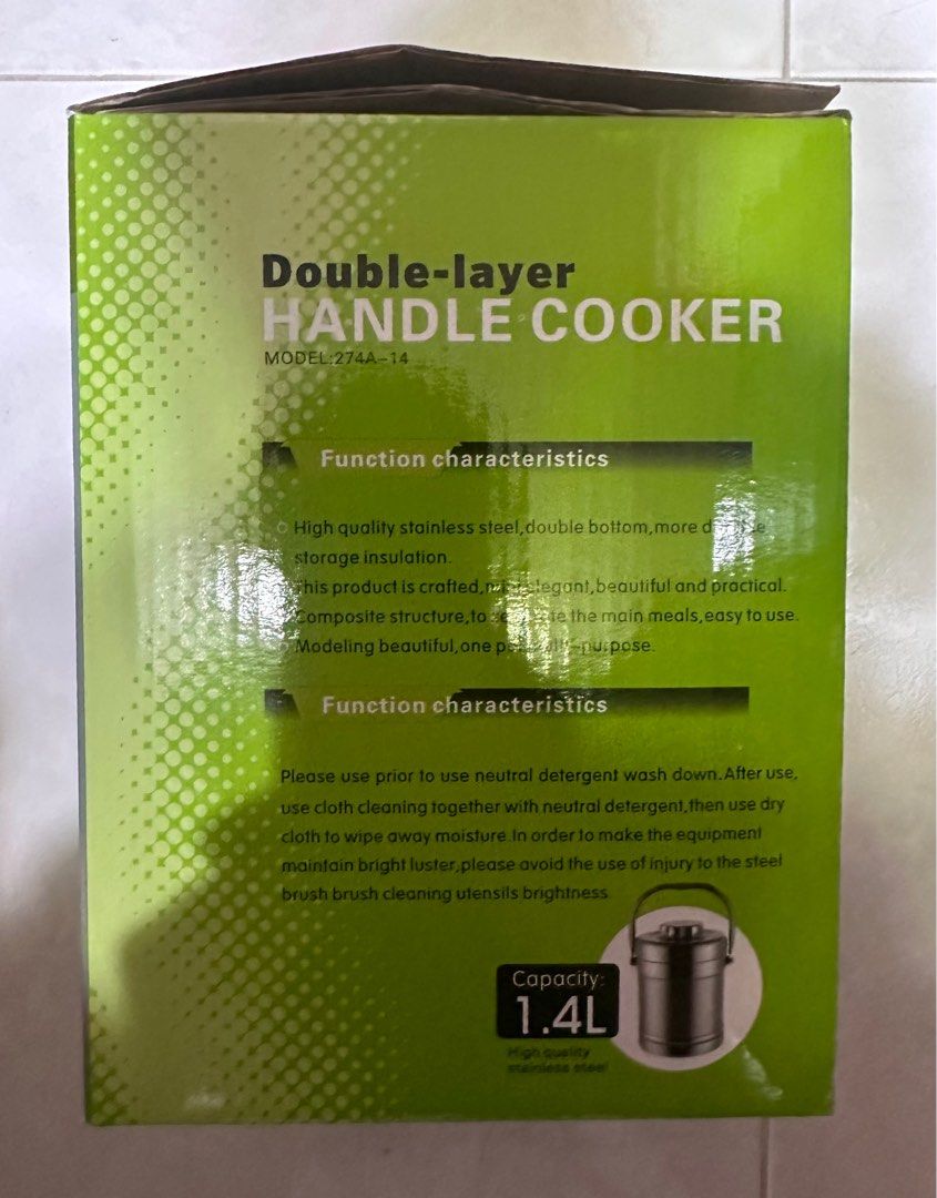 Double layer handle cooker, TV & Home Appliances, Kitchen Appliances ...