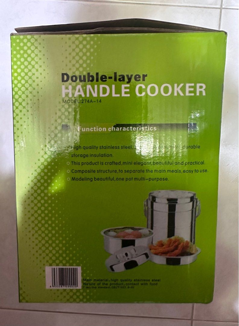 Double layer handle cooker, TV & Home Appliances, Kitchen Appliances ...