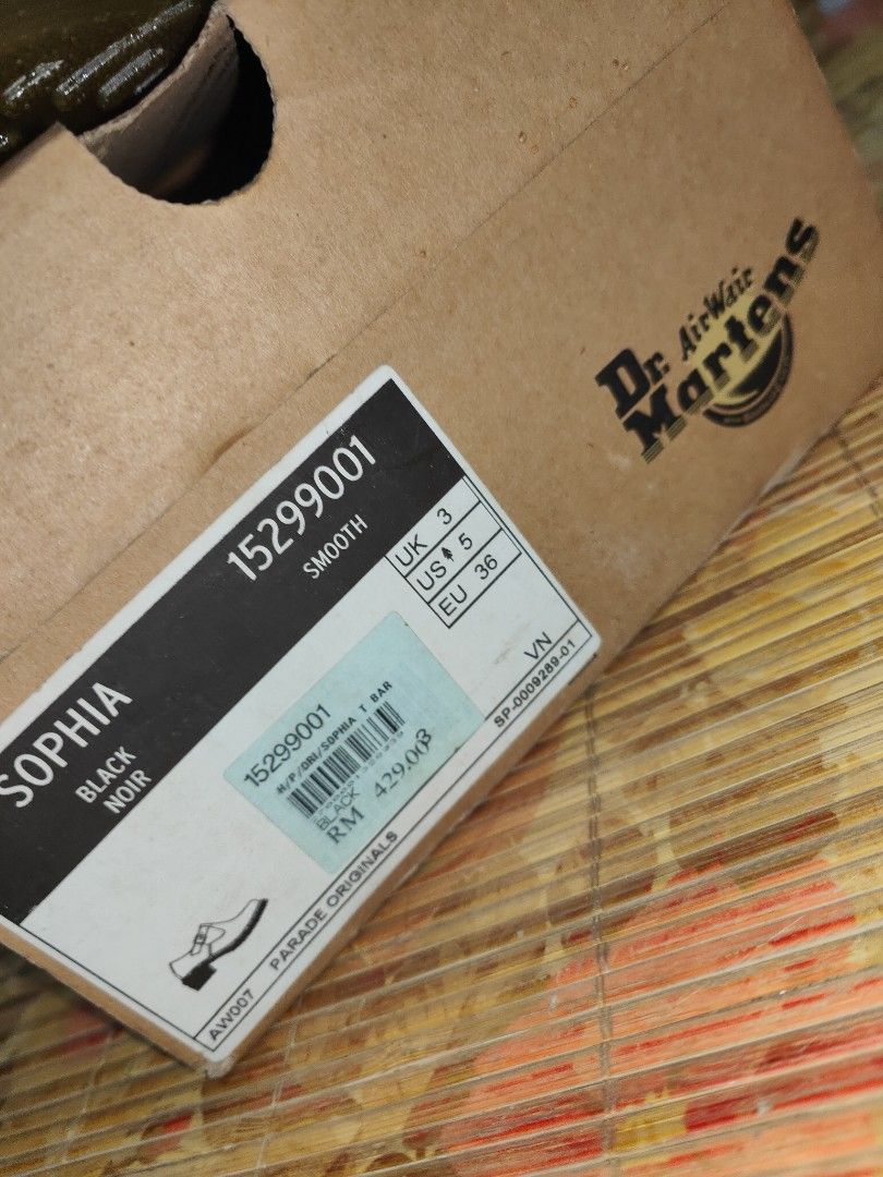 DR MARTENS DOCMART DOKMAT BOOTS BLACK SOPHIA, Men's Fashion, Footwear ...