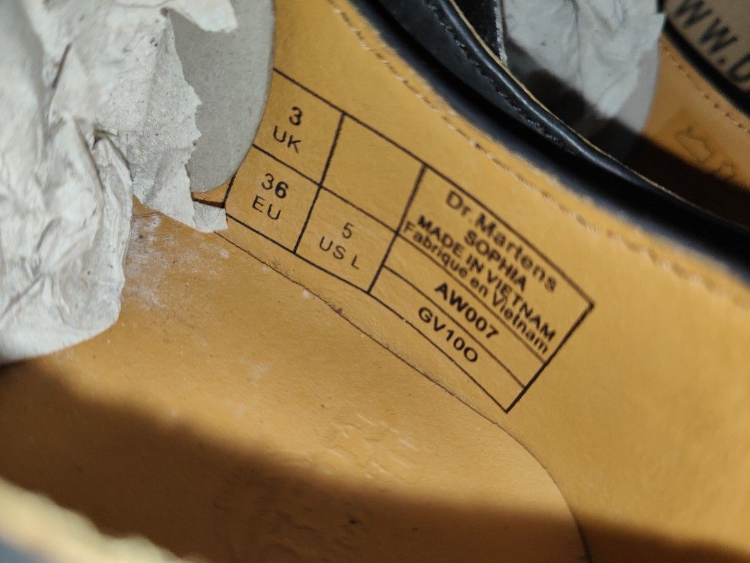 DR MARTENS DOCMART DOKMAT BOOTS BLACK SOPHIA, Men's Fashion, Footwear ...