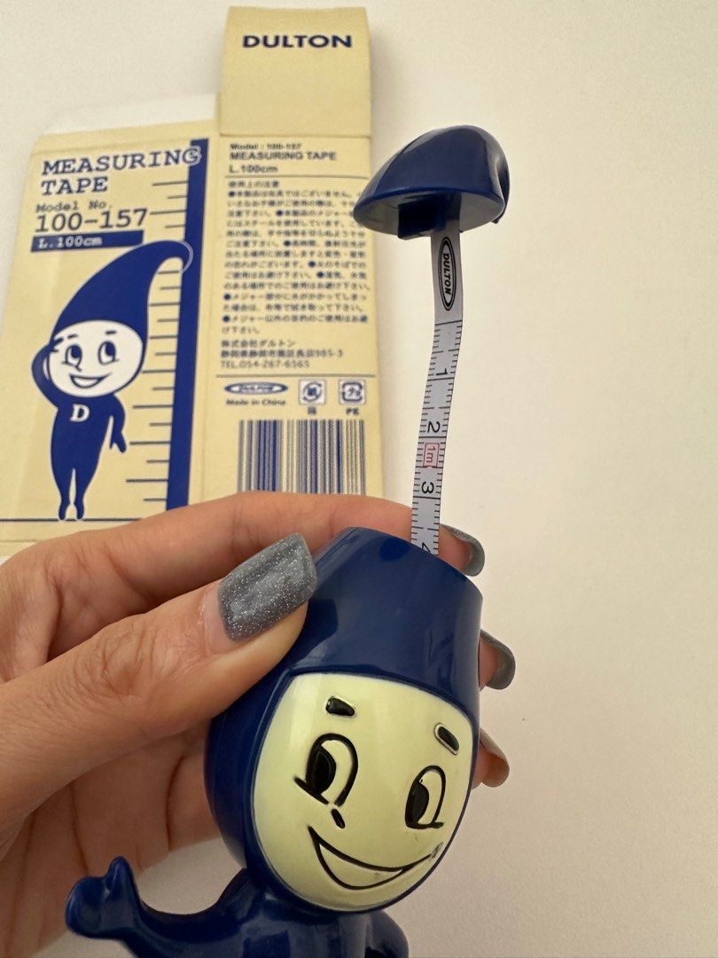 Dulton figurine collectible measuring tape 100-cm, Hobbies & Toys, Stationery & Craft, Craft ...