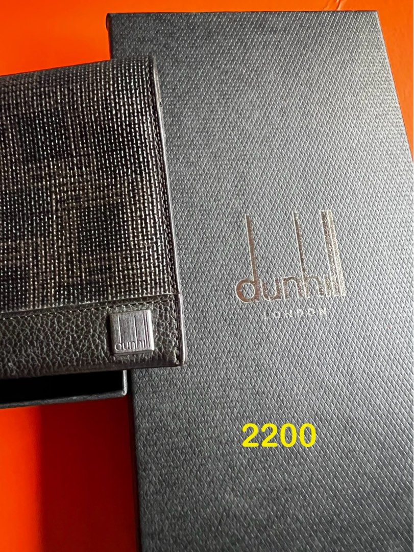 Dunhill long wallet, Luxury, Bags & Wallets on Carousell