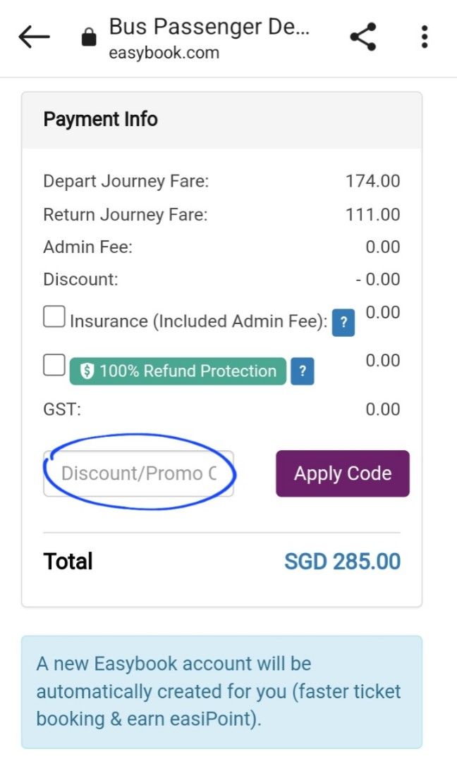 Easybook voucher: $100 bus ticket to Malaysia (KL, Genting, Cameron ...