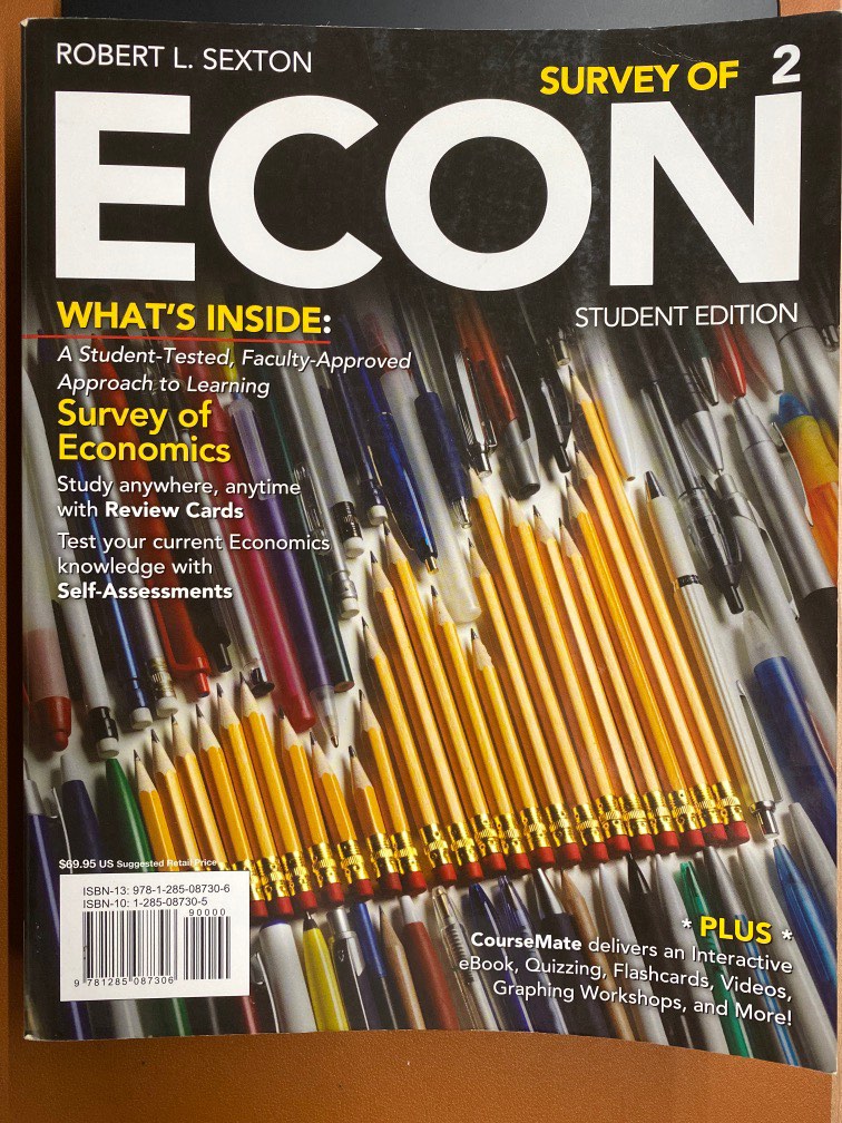 ECON survey of 2 by Robert L. Sexton, Hobbies & Toys, Books & Magazines ...