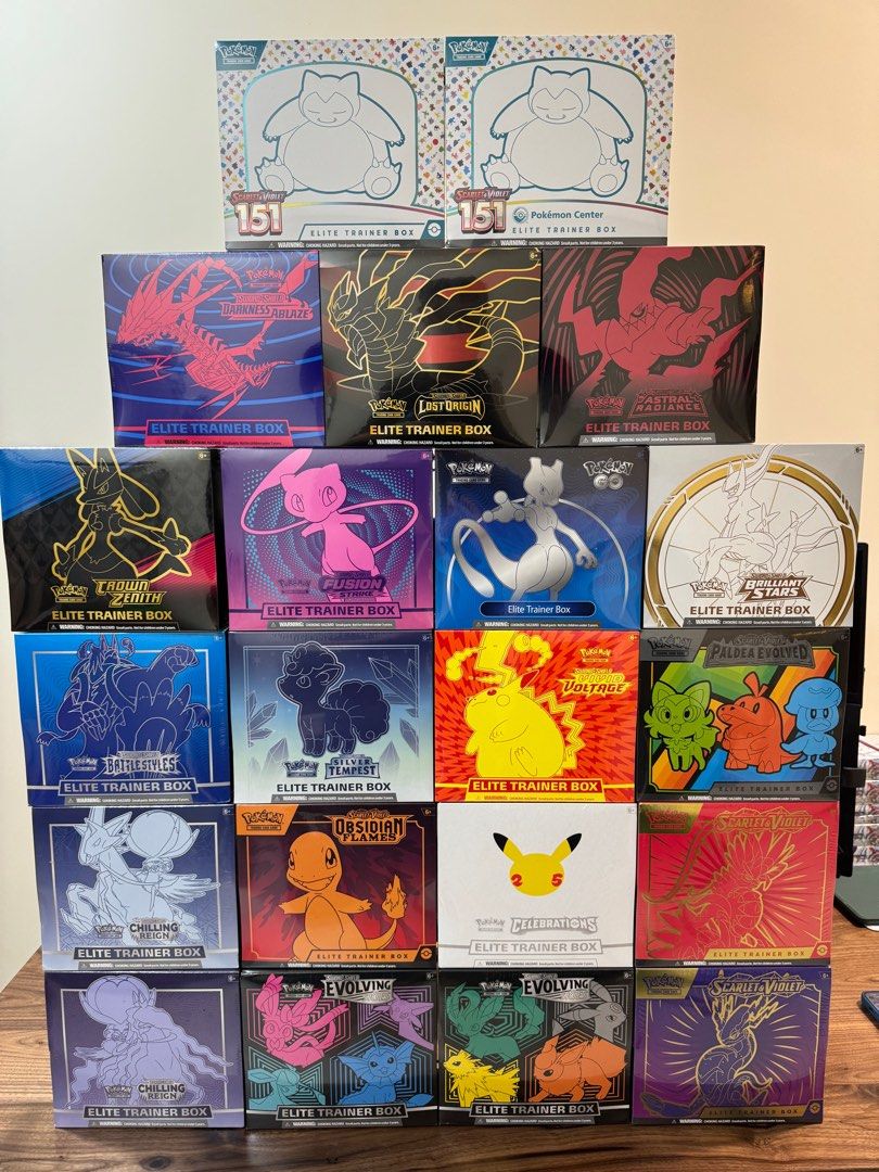 [Delivery] Elite trainer box etb Pokemon TCG collection, Hobbies & Toys ...