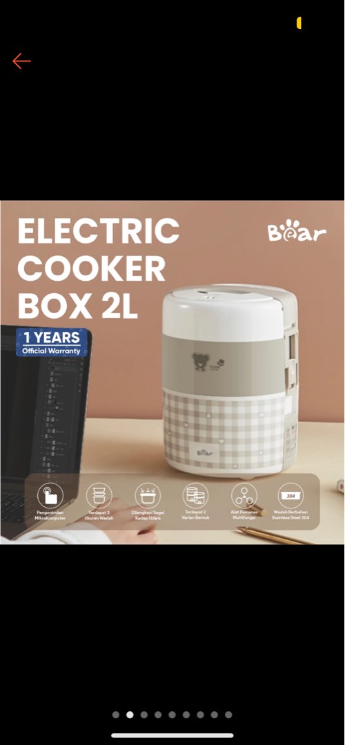 EMILY AND BEAR ELECTRIC COOKER BOX, Bayi & Anak, Perawatan & Makanan ...