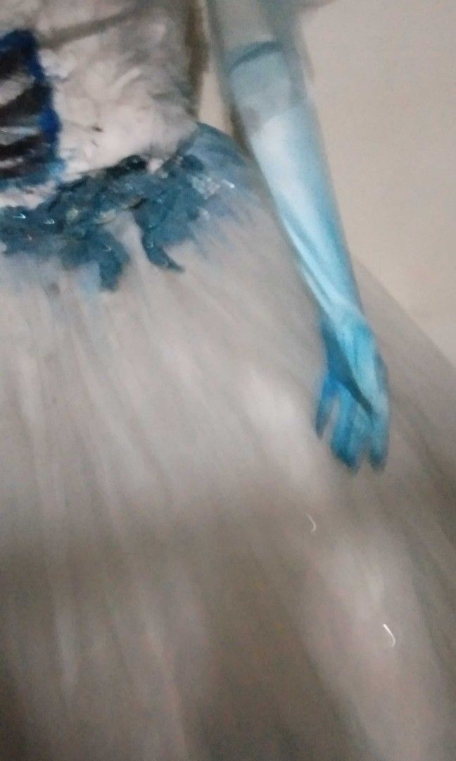 Emily corpse bride gown gloves headresss, Women's Fashion, Dresses ...