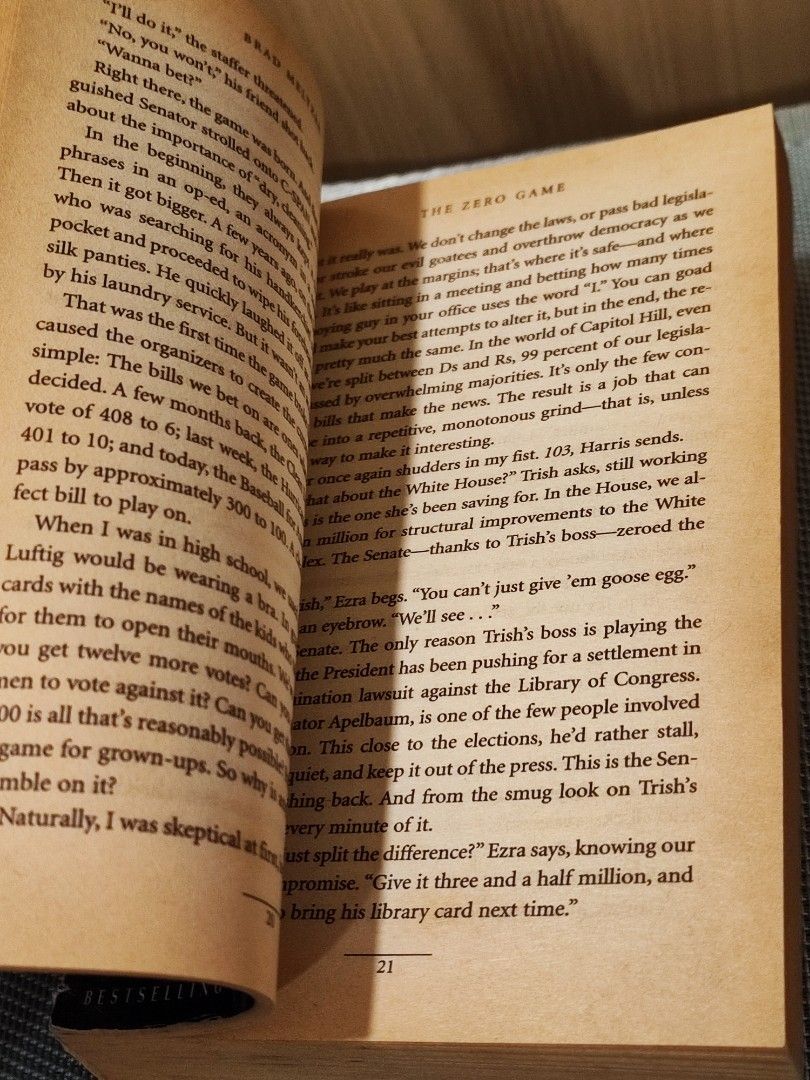 (ENG) The Zero Game, Hobbies & Toys, Books & Magazines, Storybooks on ...