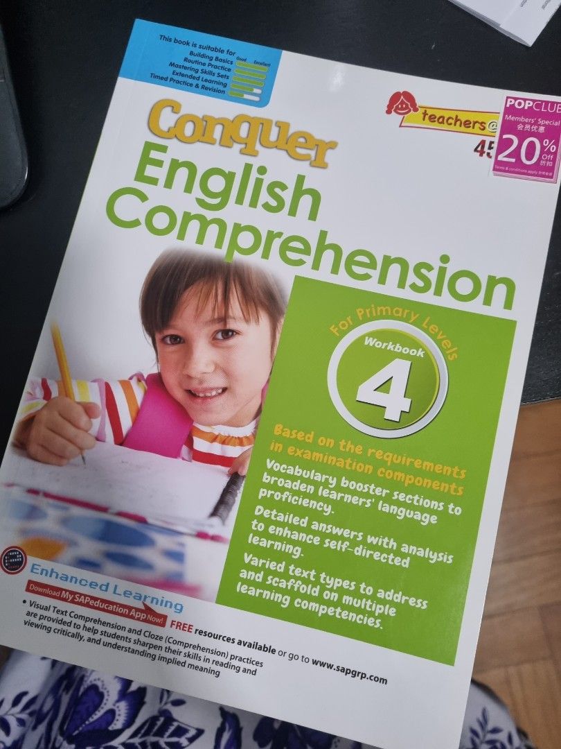 English comprehension practice P4, Hobbies & Toys, Books & Magazines ...