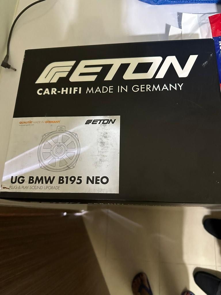 ETON B 195 NEO 8" Underseat Woofer - BMW, Audio, Soundbars, Speakers & Amplifiers on Carousell