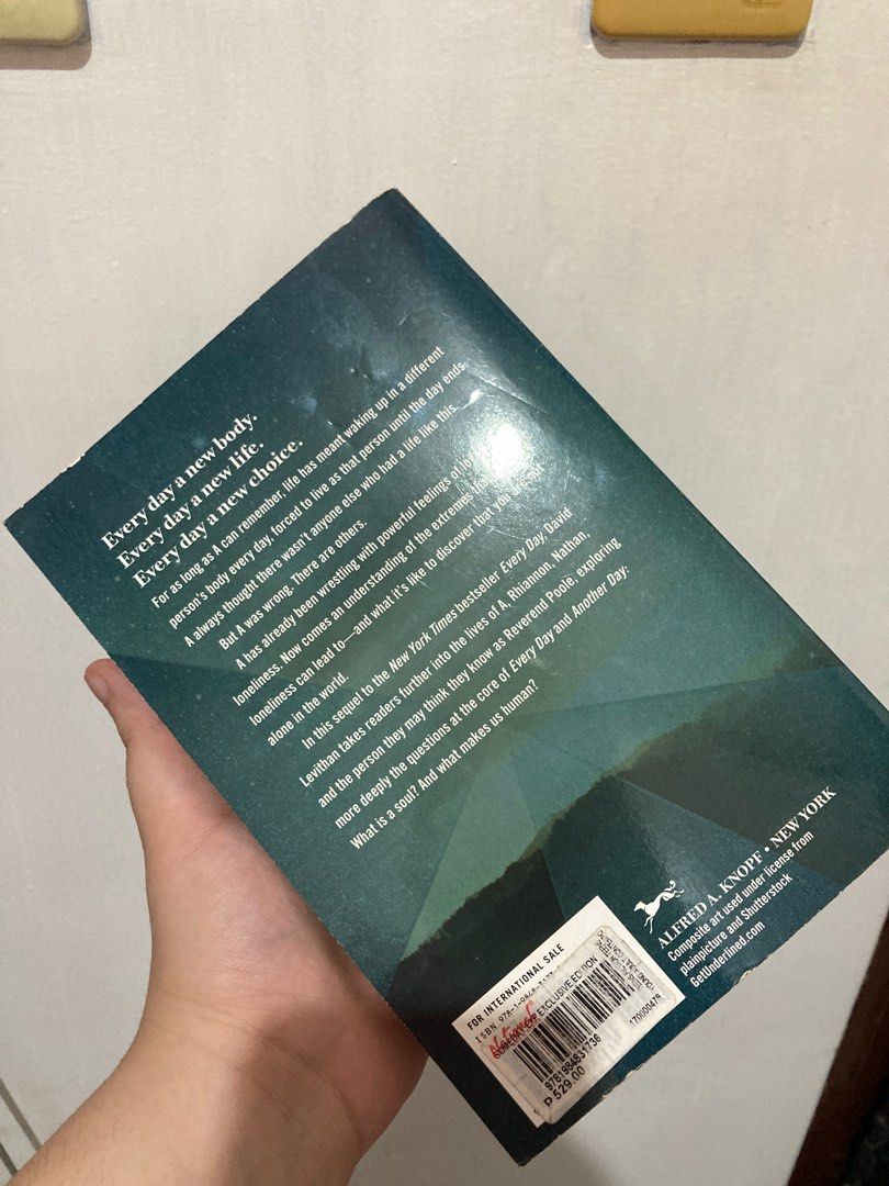 Every Day Series by David Levithan, Hobbies & Toys, Books & Magazines ...