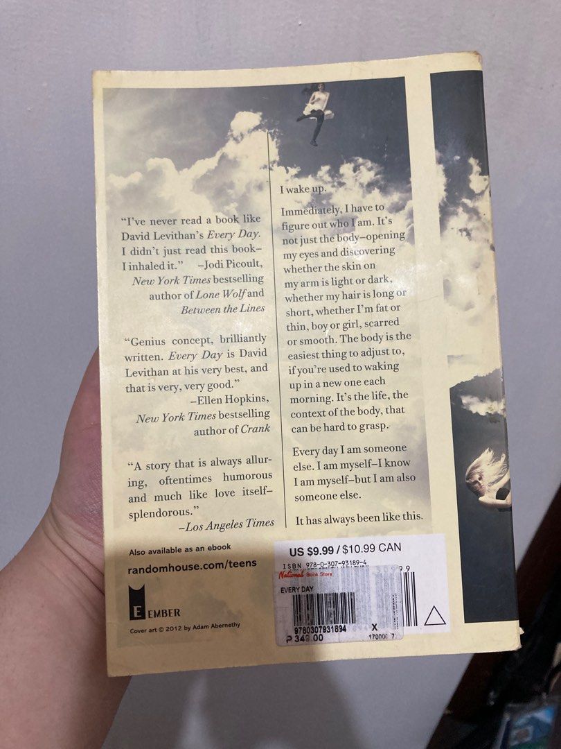 Every Day Series by David Levithan, Hobbies & Toys, Books & Magazines ...