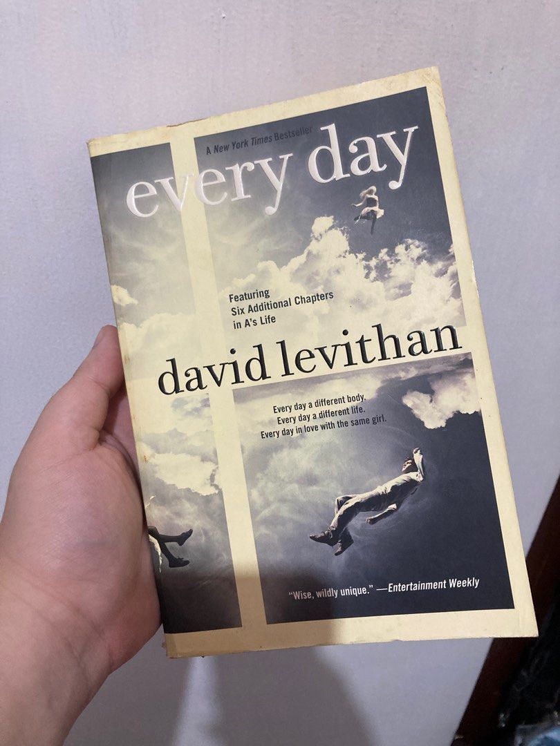 Every Day Series by David Levithan, Hobbies & Toys, Books & Magazines ...