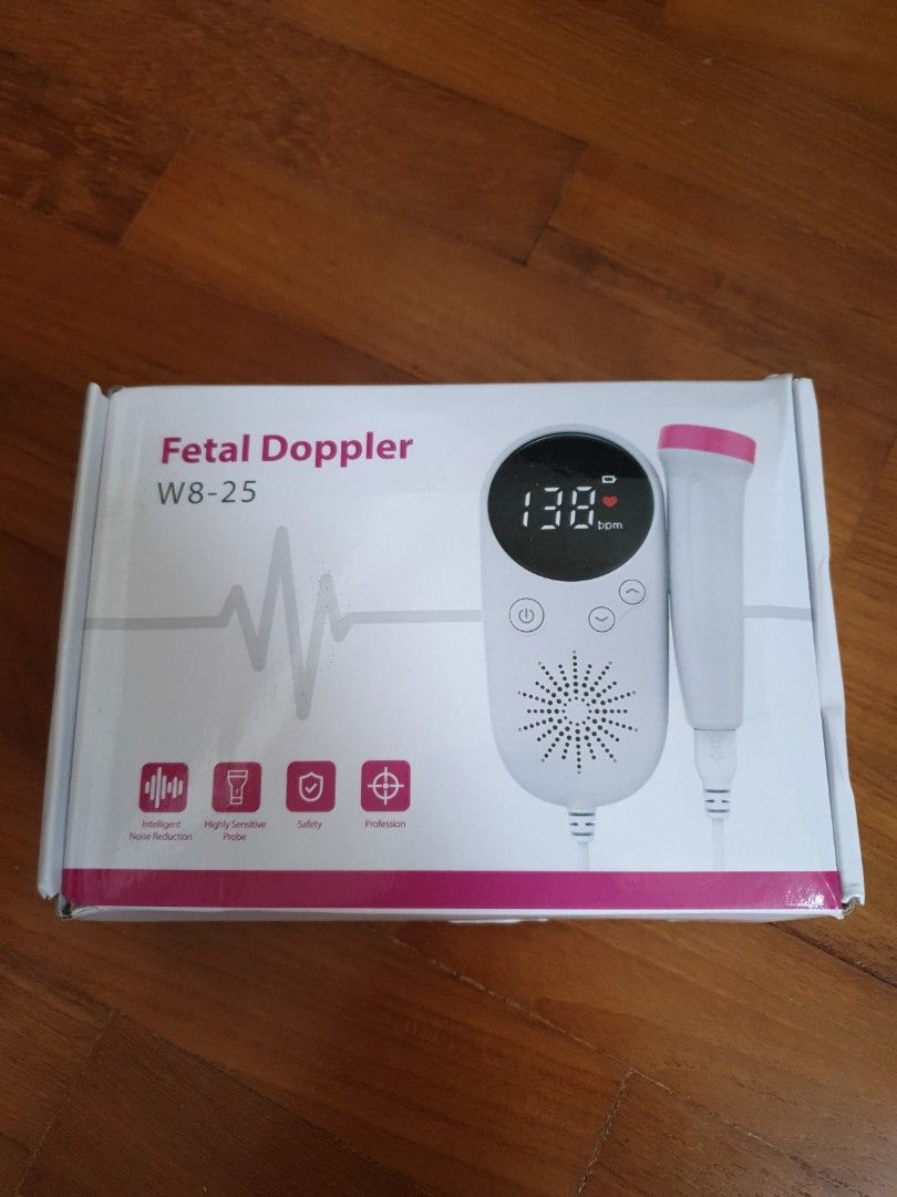 Fetal doppler / monitor for fetal heart rate, Babies & Kids, Maternity ...