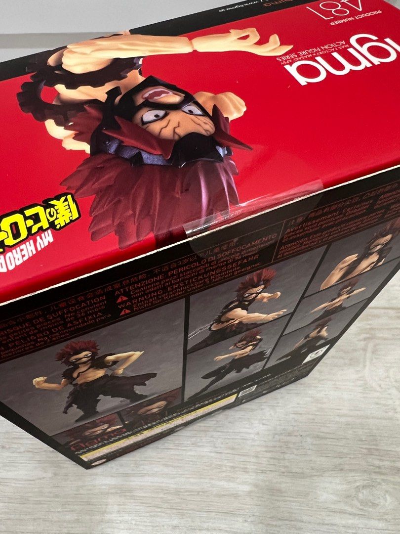Figma 481 Kirishima Eijiro MHA My Hero Academia Boku no, Hobbies & Toys ...