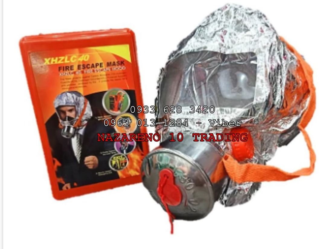 Fire Escape Hood Mask, Commercial & Industrial, Construction Tools ...