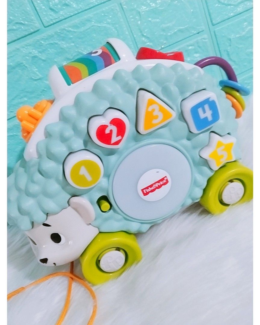 Fisher-Price Linkimals Happy Shapes Hedgehog, Babies & Kids, Infant ...
