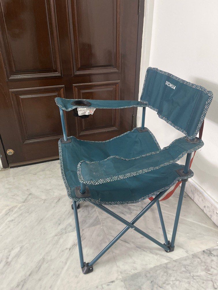 Folding camping arm chair from Decathlon (Quechua), Sports Equipment ...