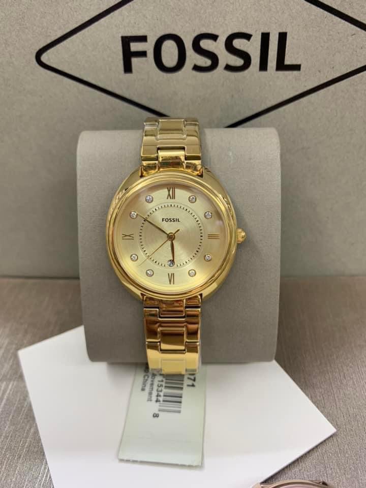 Foss Watch Gold, Women's Fashion, Watches & Accessories, Watches on ...