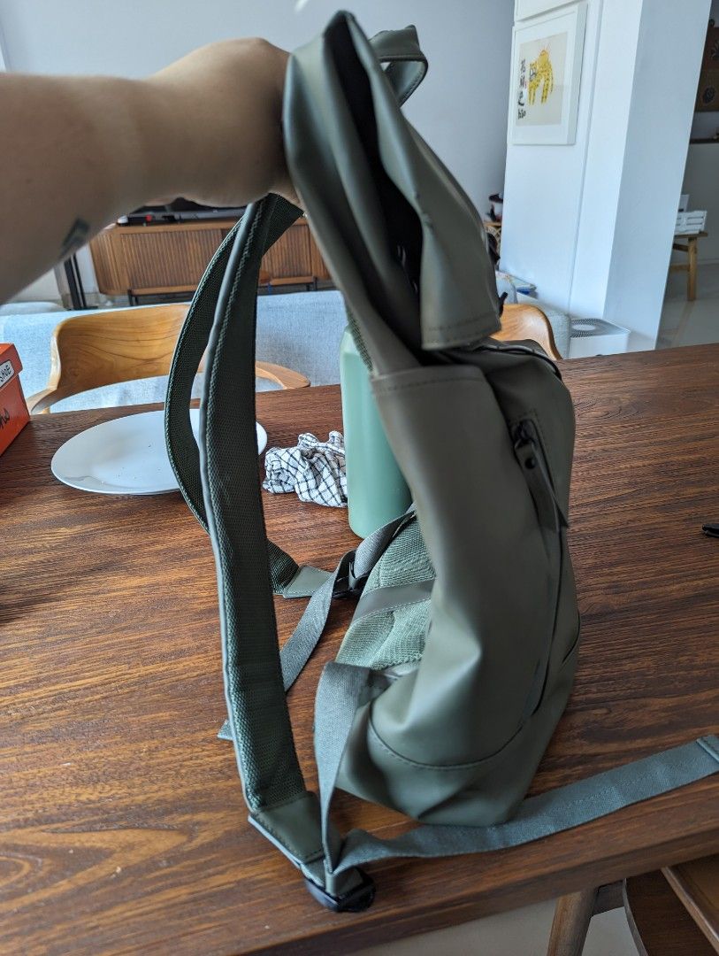 FS: Gaston Luga roll top backpack, Women's Fashion, Bags & Wallets, Backpacks on Carousell