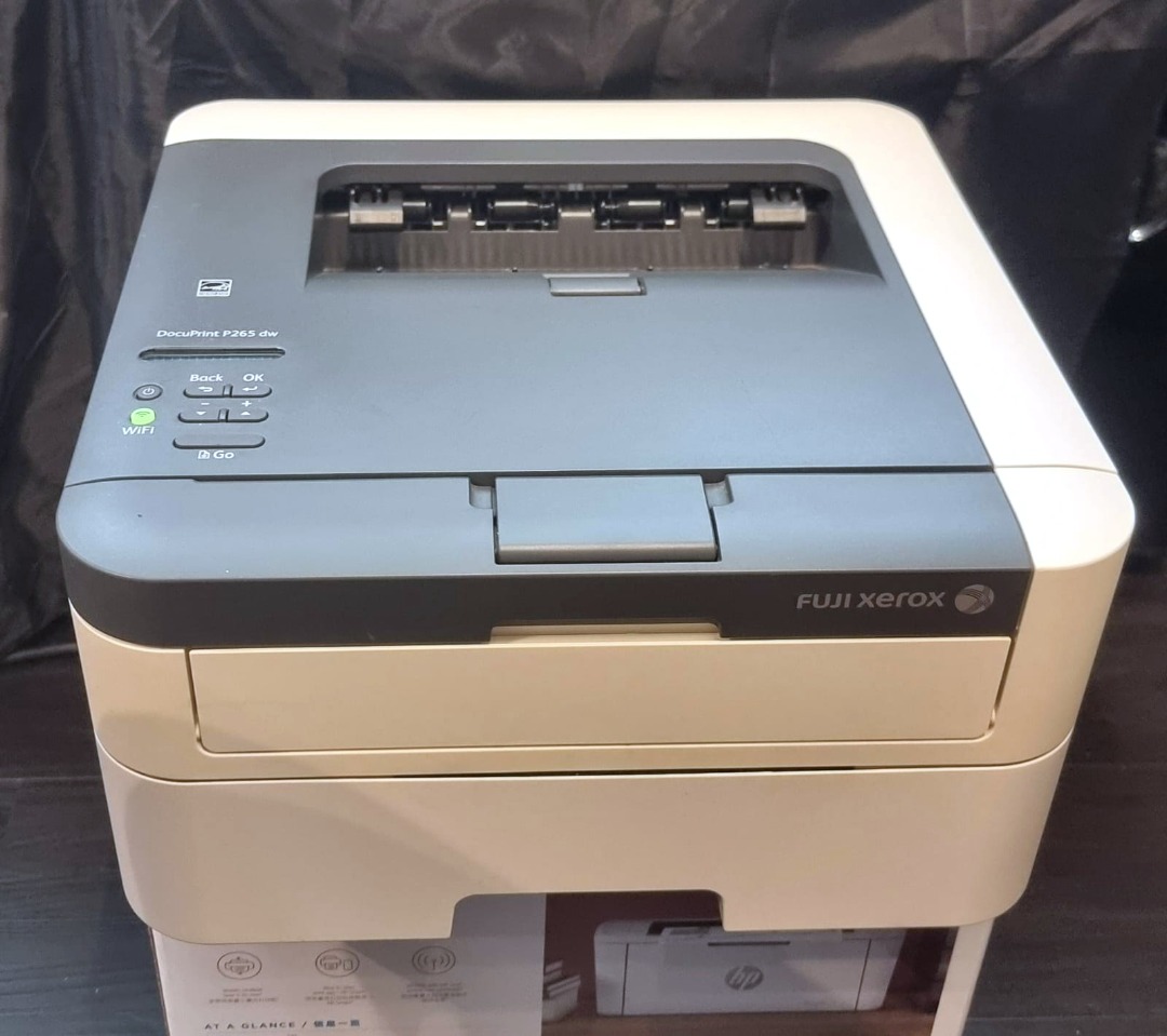 Fuji Xerox DocuPrint P265 dw Black and white Mono Laser Printer ...