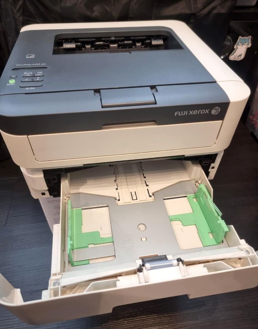 Fuji Xerox DocuPrint P265 dw Black and white Mono Laser Printer ...