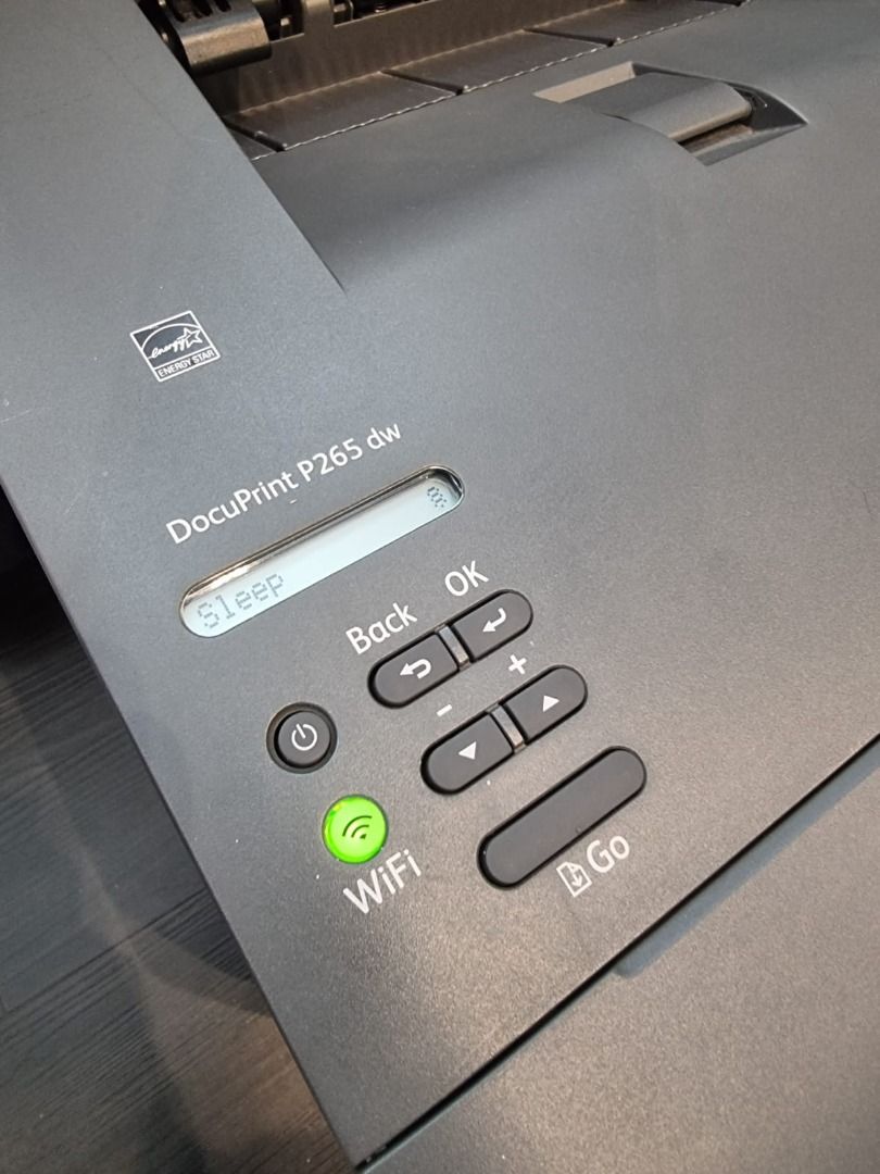 Fuji Xerox DocuPrint P265 dw Black and white Mono Laser Printer ...