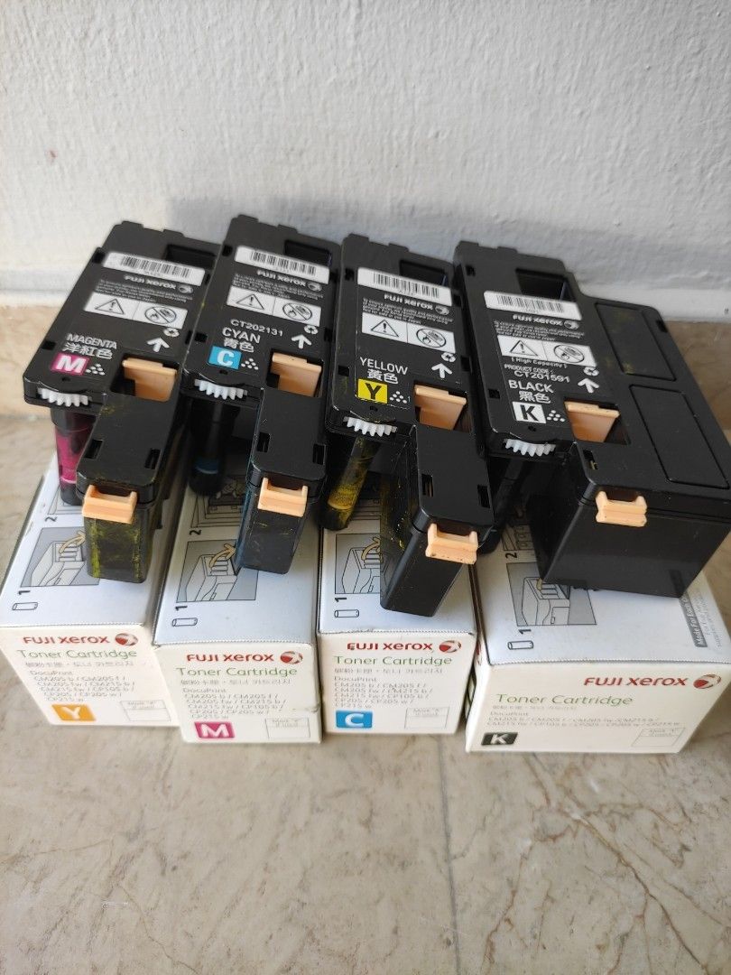 Fuji Zerox CM/CP 205/215 Printer Cartridge & Cannon Injet Ink ...