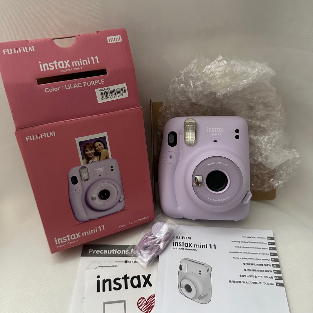 [Brand New] FUJIFILM instax mini11 Instant Camera in Lilac Purple Color | instax mini 11 ...