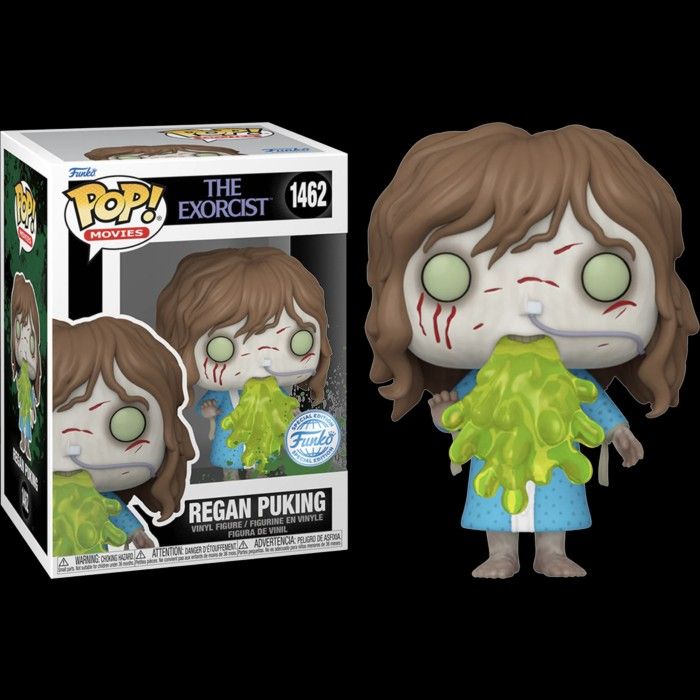 Funko Pop! Movies: The Exorcist (1973) - Regan Puking #1462, Hobbies ...