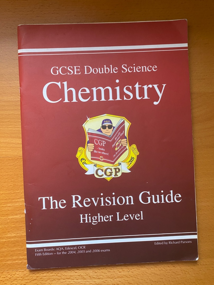 GCSE Double Science: Chemistry Revision Guide (CGP), Hobbies & Toys ...