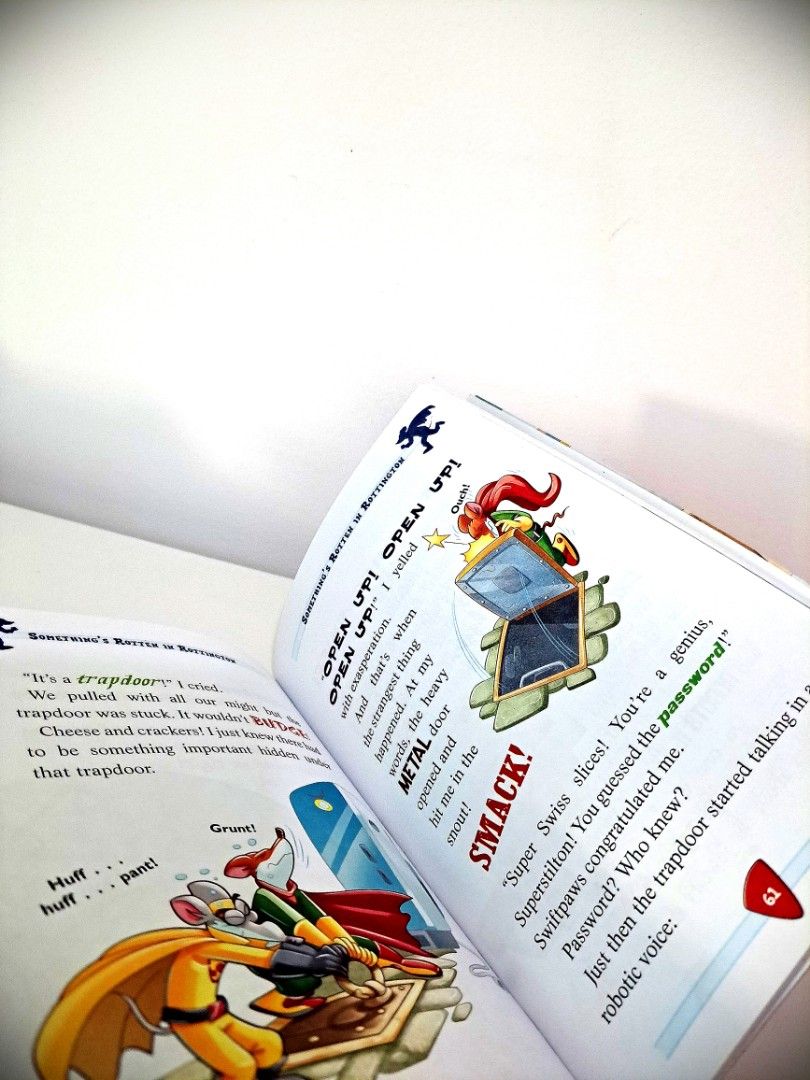 Geronimo Stilton Heromice: Robot Attack, Hobbies & Toys, Books & Magazines, Children's Books on ...