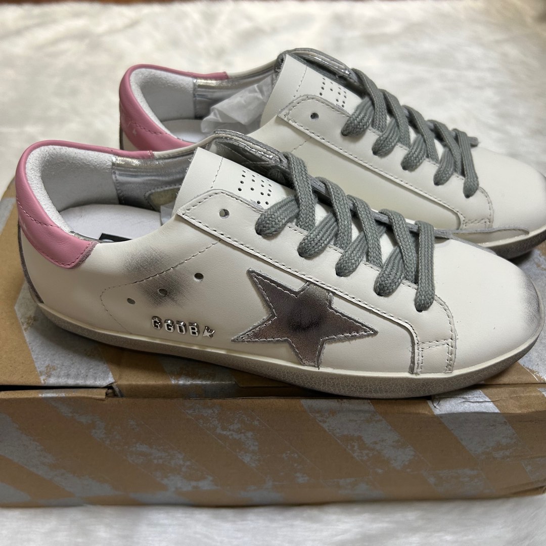 GGDB Golden Goose Sneakers Pink 36, Women's Fashion, Footwear, Sneakers ...