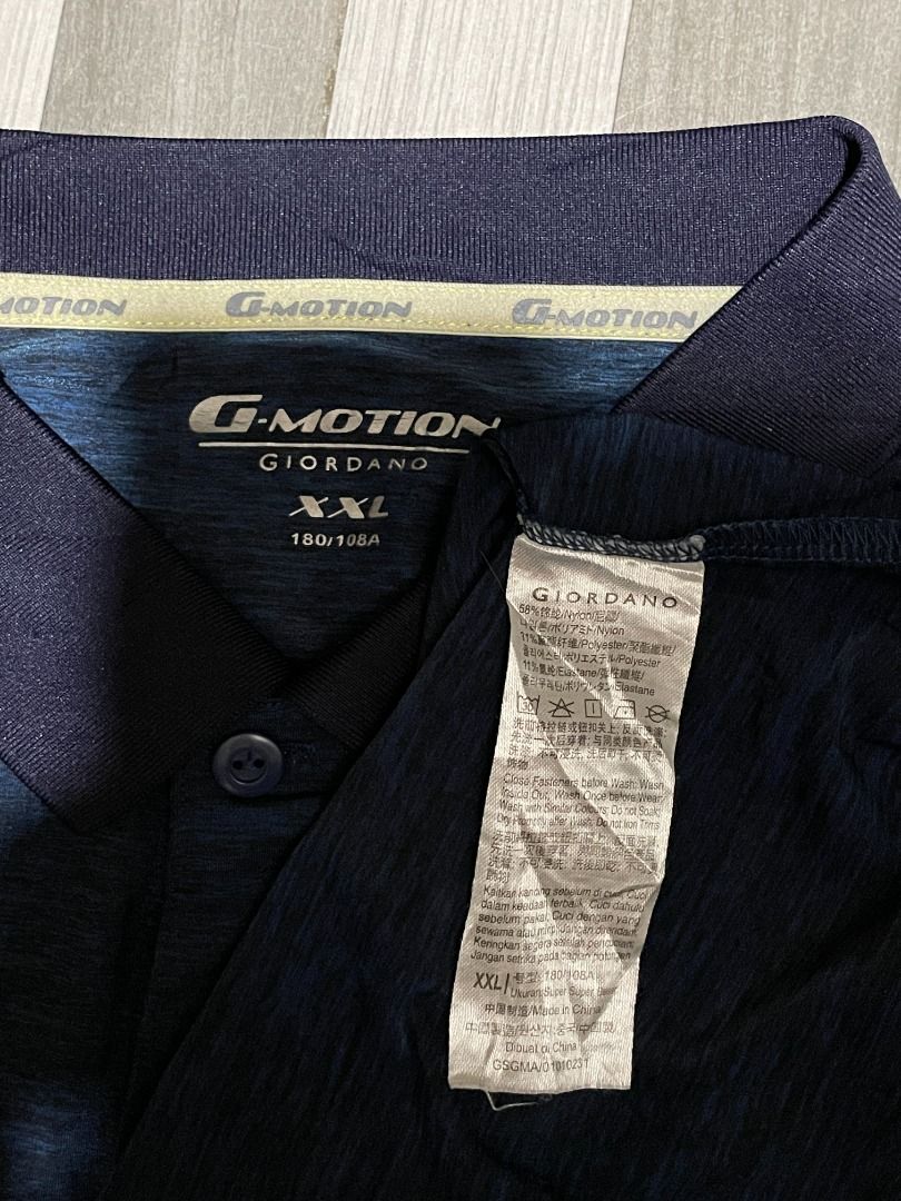 Giordano G-Motion, Men's Fashion, Tops & Sets, Tshirts & Polo Shirts on ...