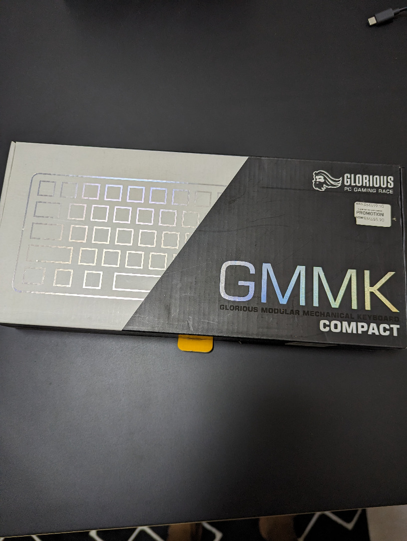 Glorious GMMK Compact with Gateron Brown, Computers & Tech, Parts & Accessories, Computer ...