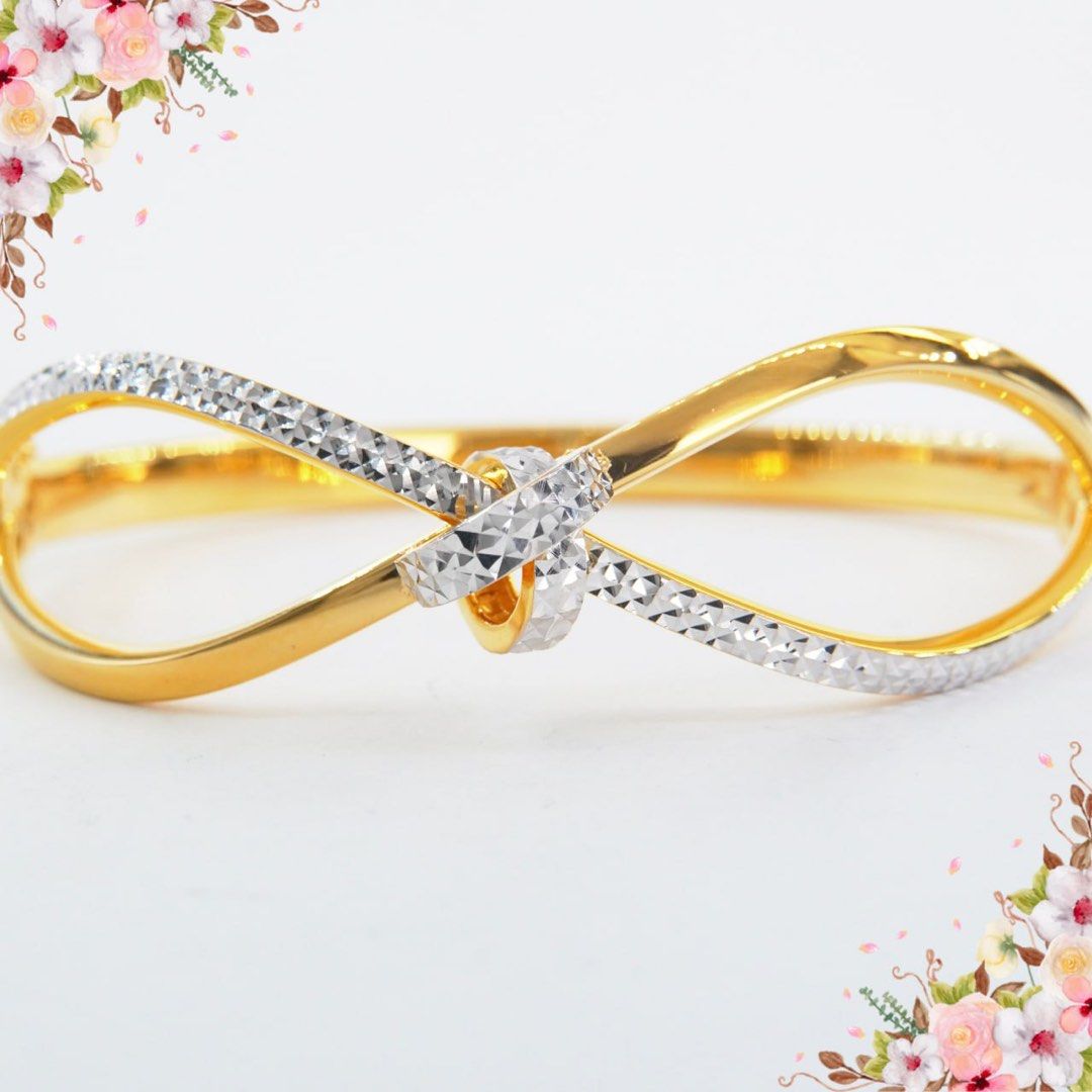 GOLD 916 BANGLE LV & ROPE, Men's Fashion, Watches & Accessories ...
