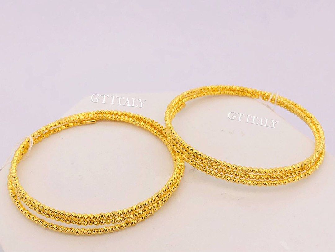 GOLD 916 BANGLE LV & ROPE, Men's Fashion, Watches & Accessories ...