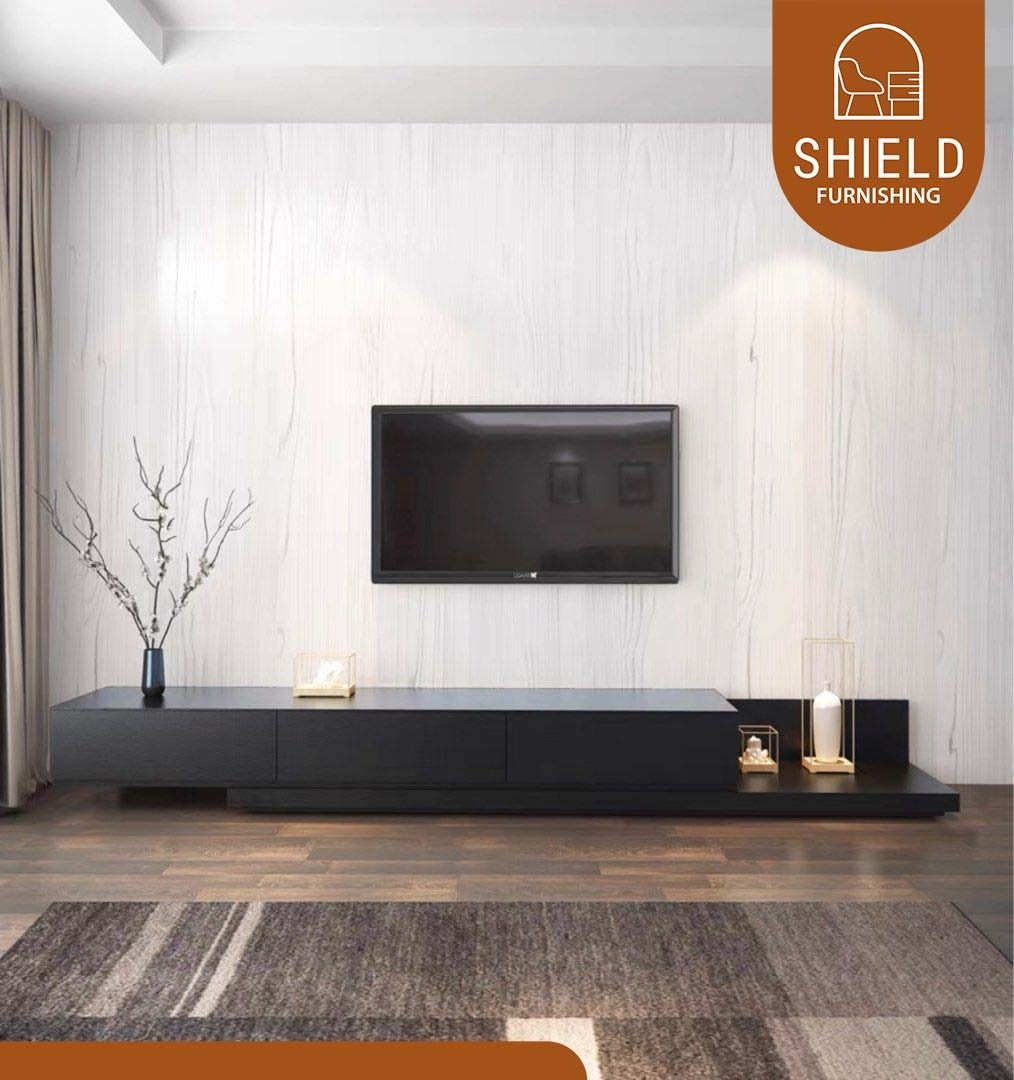 GOTEWL Modern Japandi TV Console, Furniture & Home Living, Furniture ...