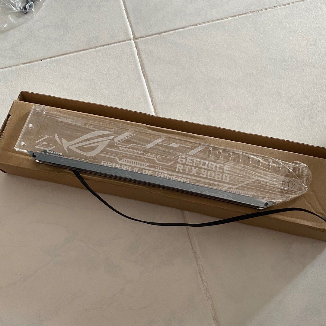 GPU STAND / SUPPORT / HOLDER / ROG STRIX RTX 3080 / ARGB WITH REMOTE ...