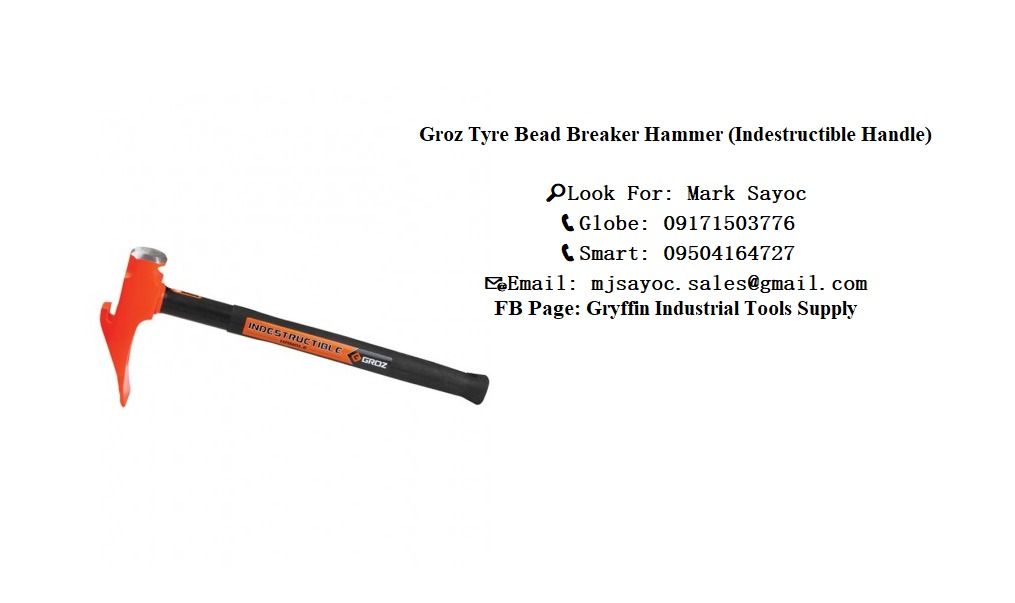 Groz Tyre Bead Breaker Hammer (Indestructible Handle), Commercial ...